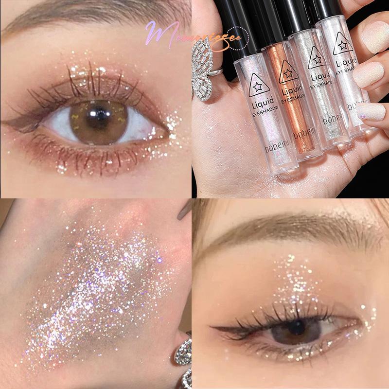 COD&Ready BOBEINI Eyeshadow Glitter Cair Shimmer Eyeshadow Liquid ...