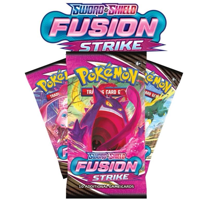 PKM TCG: SWSH Fusion Strike English Pack Card Games - TikTok Shop Malaysia