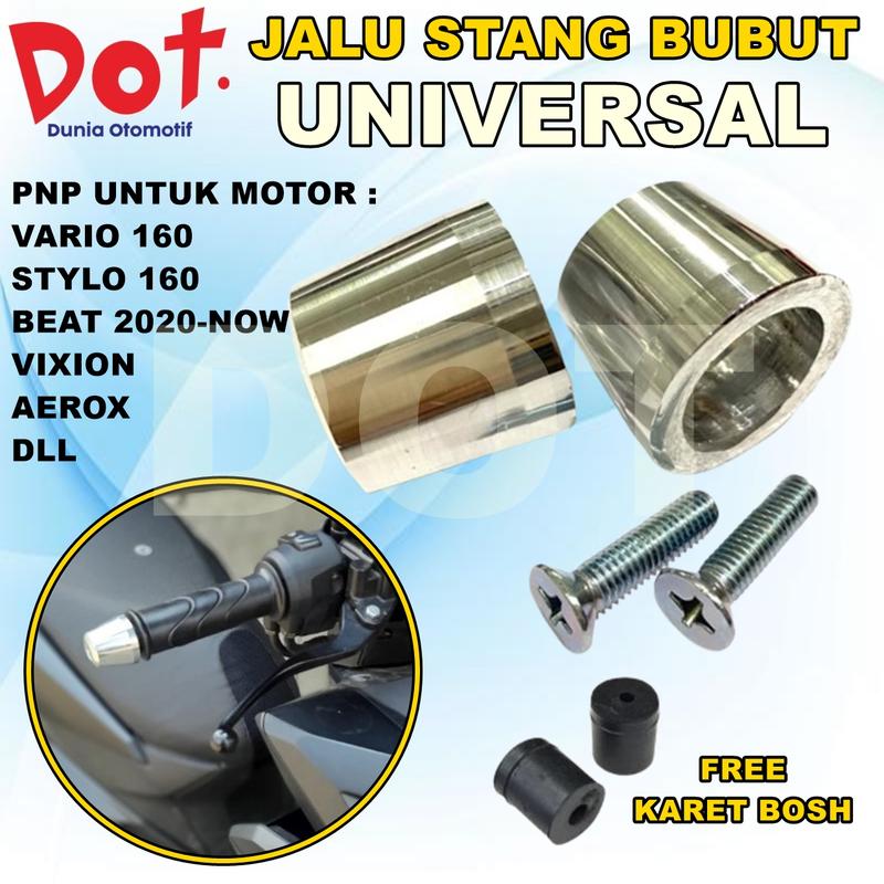 JALU STANG BUBUT VARIO 160 ABS CBS BEAT DELUXE STREET GEN 1&2 STYLO ...