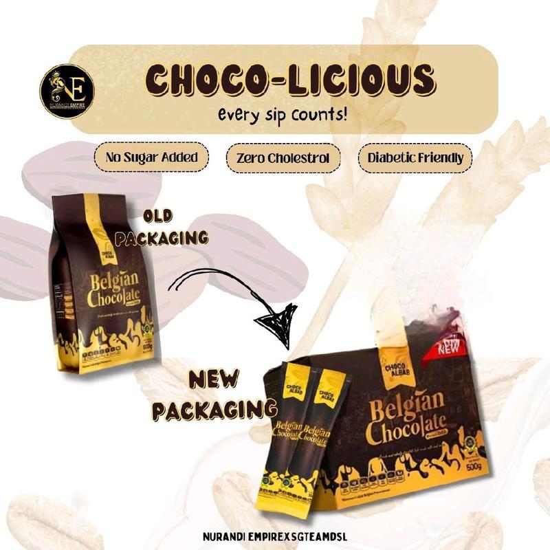 BELGIAN CHOCOLATE DRINKS CHOCO ALBAB Beverage Cocoa halal - TikTok Shop ...