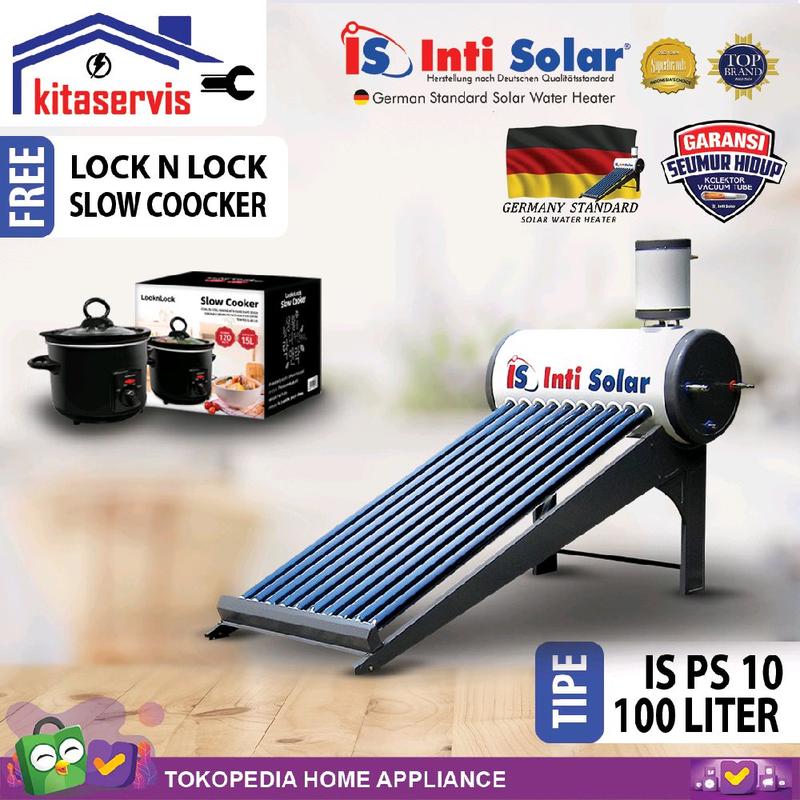 Pemanas Air Tenaga Matahari INTI SOLAR PS 10 100L | Solar Water - Shop ...