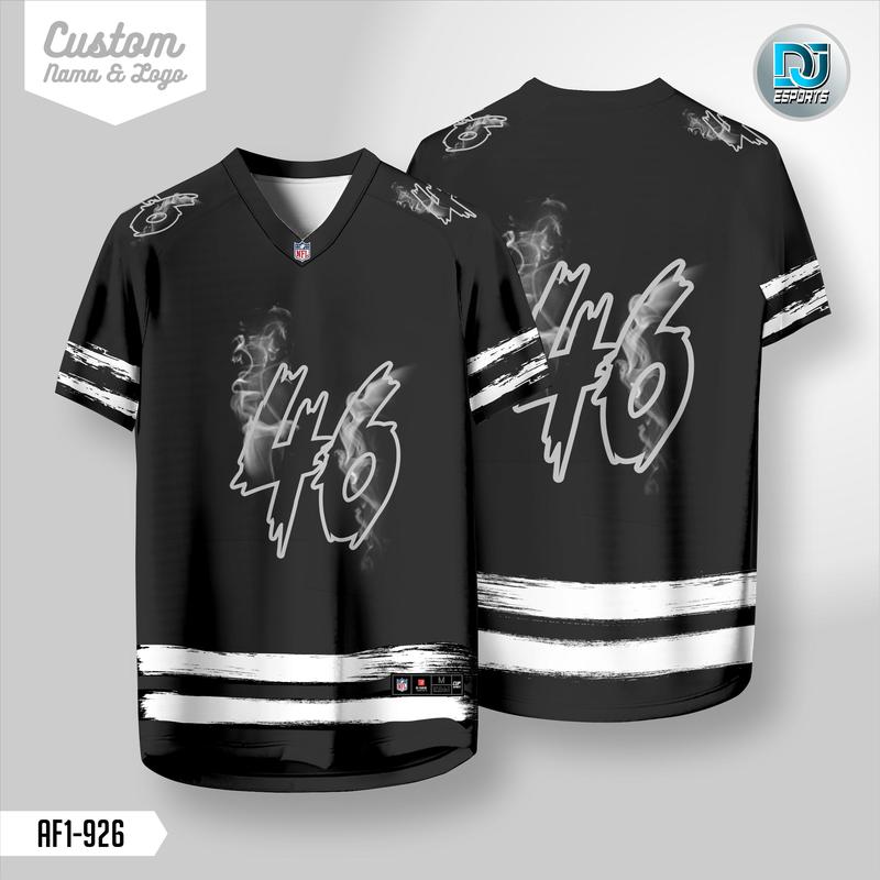 Jersey NFL Oversize American Football Custom Nama Dan Nomor Full - Shop ...