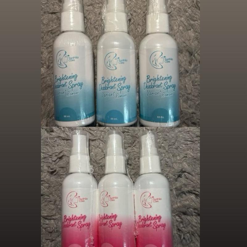 3PCS DEO SPRAY SYAHILA CARE MEMUTIHKAN KETIAK - Shop | Tokopedia
