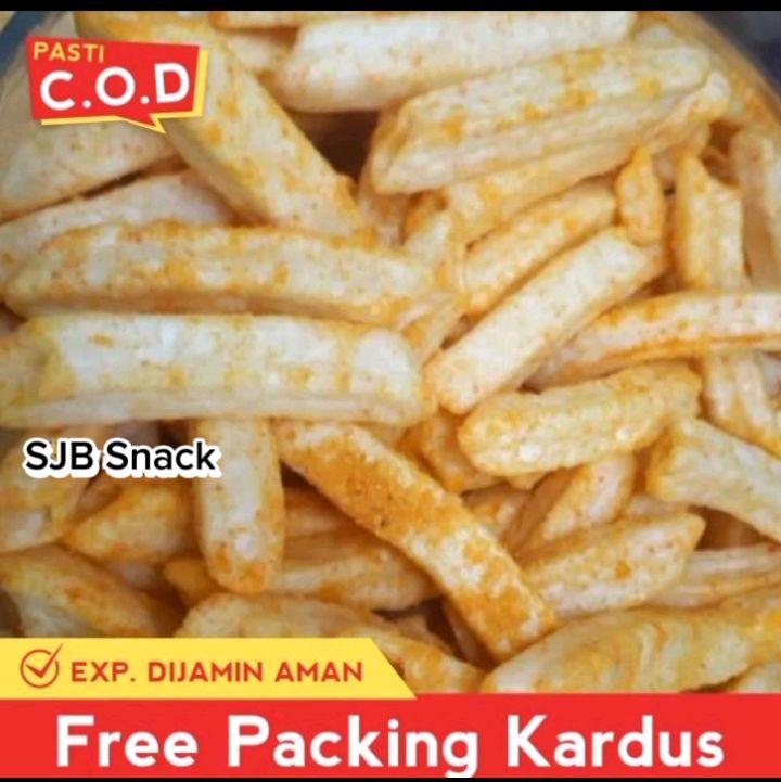 Keripik Kentang Mentega French fries Cemilan Kentang Goreng Snack ...