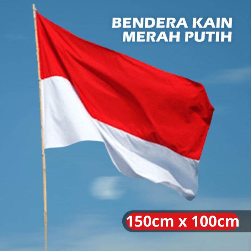 bendera merah putih / bendera Indonesia ukuran 150cm x 100cm - Shop ...