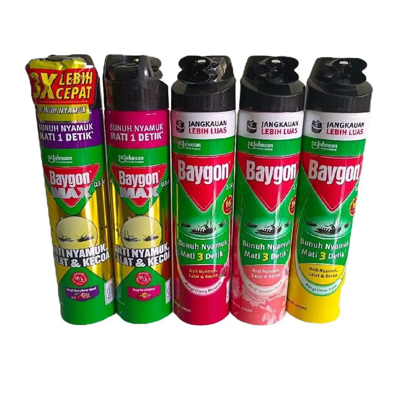 Baygon Aerosol 600ml Pembasmi Nyamuk&Serangga Flower - Shop | Tokopedia