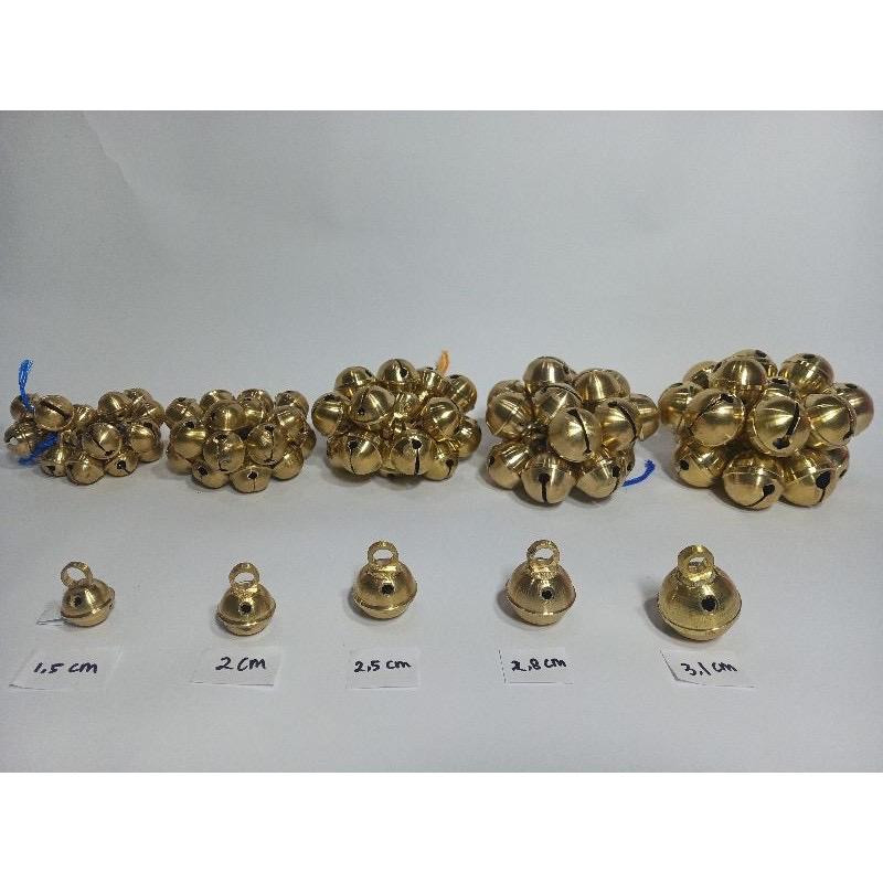 Bel lonceng kerincing kuningan / kerincing kalung kucing anjing - Shop ...