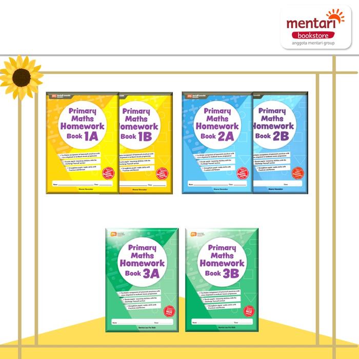 Jual Marshall Primary Mathematics Homework Book | Buku Latihan ...