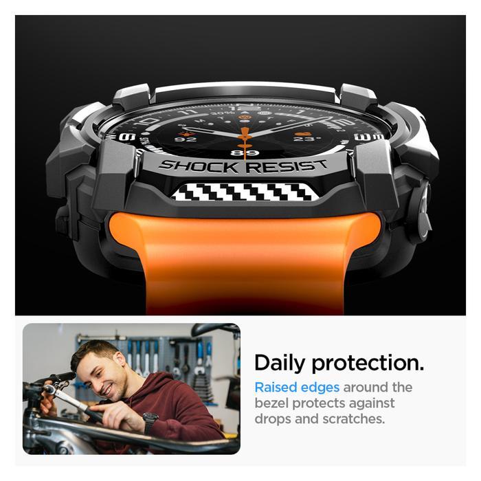 Case For Samsung Galaxy Watch Ultra 47Mm Spigen Rugged Armor Smartwatch ...