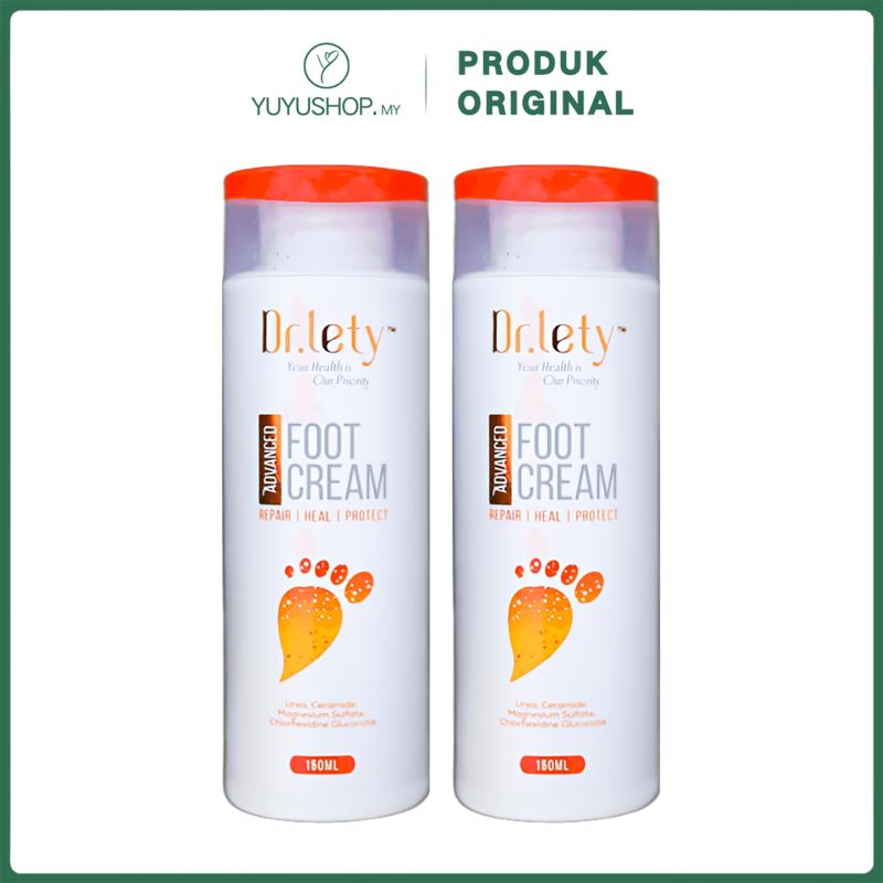 [2PCS] Dr. Lety ADVANCED FOOT Cream (180ml) Antioksida Antibakteria ...