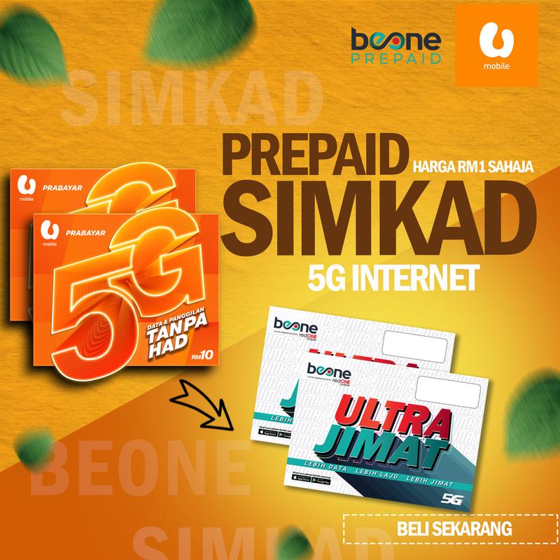 [Free Gift Simkad 2025] Umobile Prepaid Tukar Beone | UNLIMITED ...