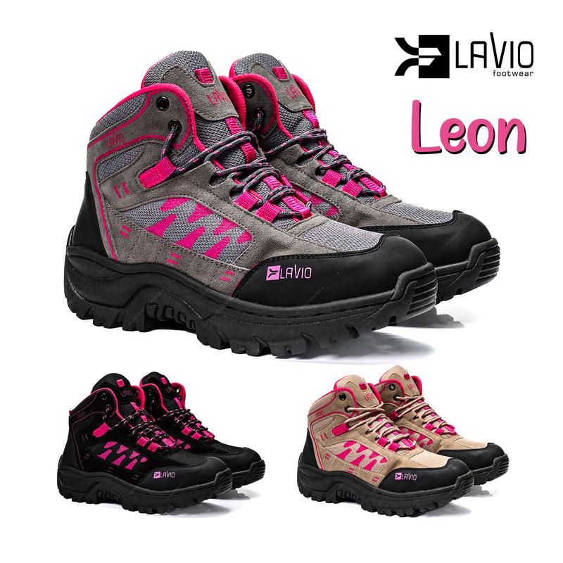 Lavio Sepatu Gunung Boots Wanita Cewek women Leon Original Terlaris ...