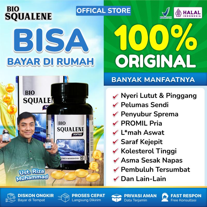 BIO SQUALENE SOFTGEL MINYAK IKAN HIU MULTIVITAMIN MASA KINI - Shop ...