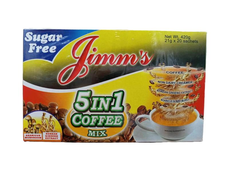Jimm's 5in1 Sugar Free Coffee Mix 20 Sachets Beverage - TikTok Shop ...