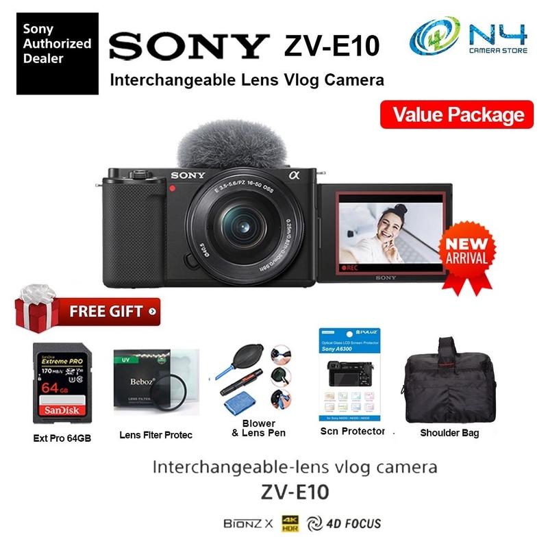 Sony ZV-E10 ZVE10 Body Interchangeable-Lens Vlog Camera ( 1+ - TikTok ...