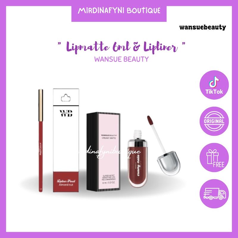 WANSUE BEAUTY BIG SIZE EDITION LIPMATTE - TikTok Shop Malaysia