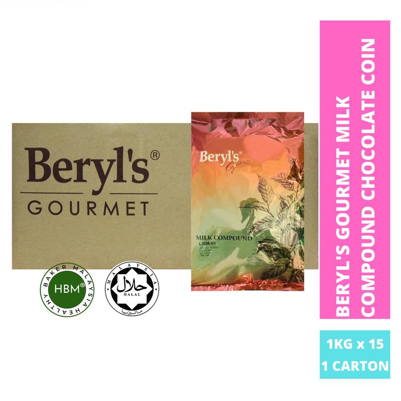 Beryls Gourmet Chocolate Compound Coin NEW 1kg x 15Pkt / 1.5kg - TikTok ...
