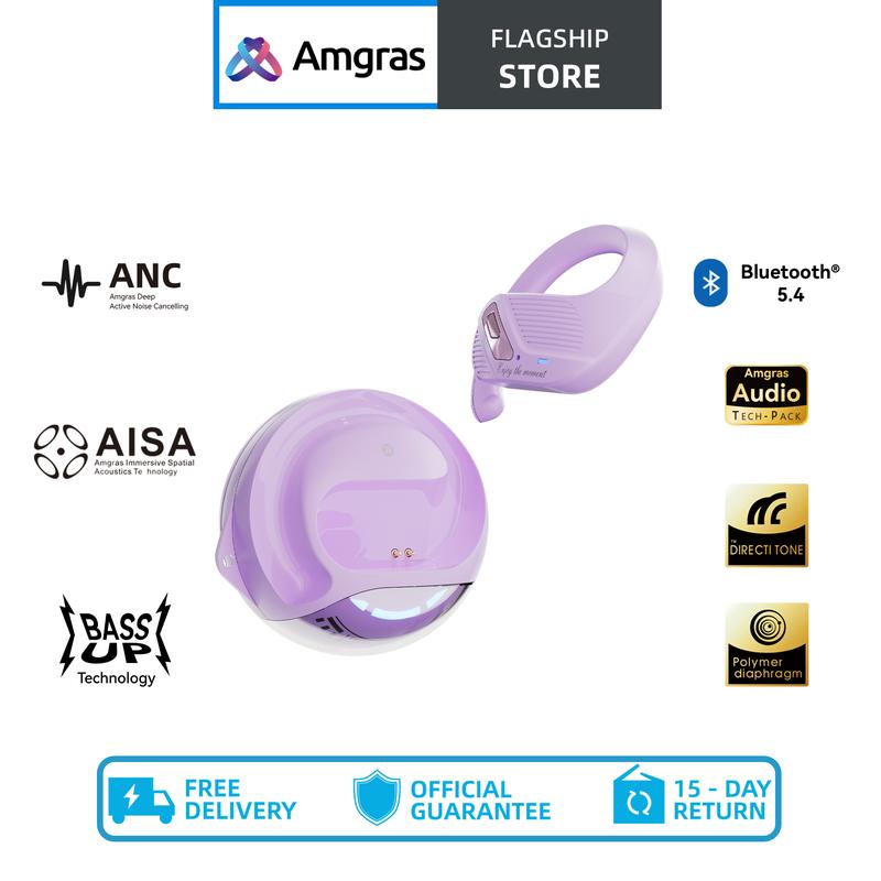 Amgras PokeBall Pro OWS Air Conduction earphone Bluetooth Wireless ...
