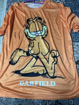 Baju T Garfield Kartun, Fesyen Terkini, Rekaan Cantik, Untuk - TikTok ...