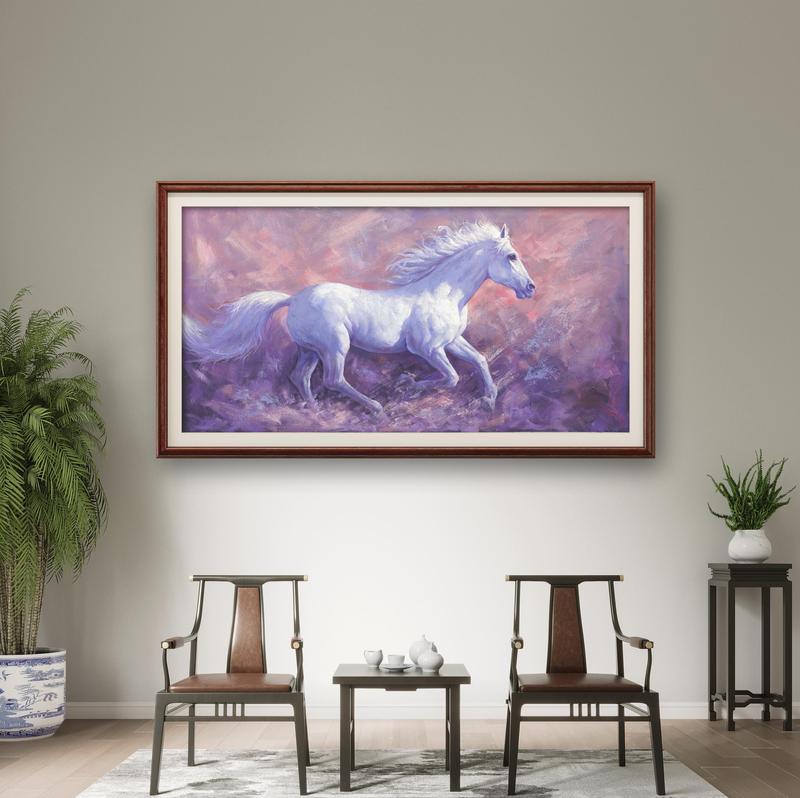 WuGe The Horse "is a pure hand-painted oil painting, decorative ...