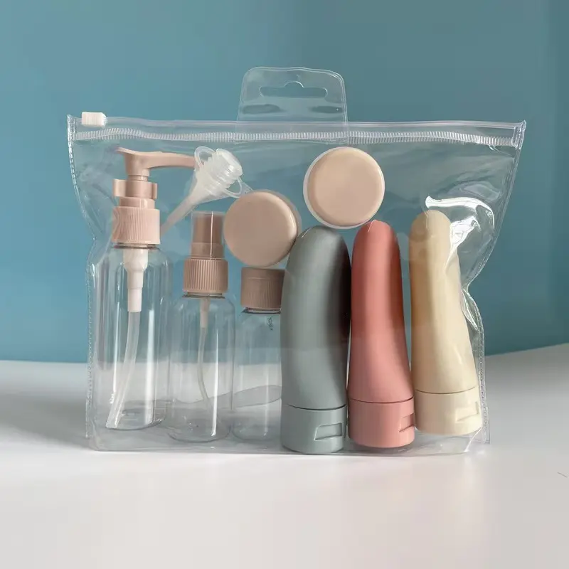 8PCS 80ML Portable Refillable Travel Bottle Set – Toiletries and Bath ...