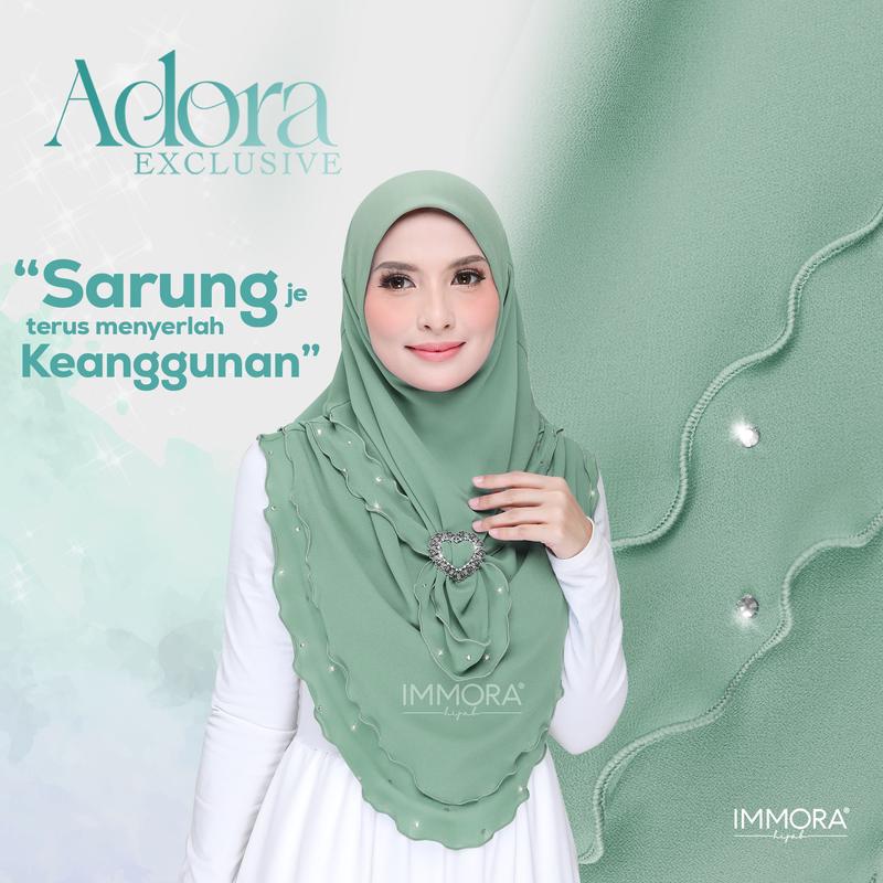 ADORA EXCLUSIVE BY IMMORA HIJAB MANIK DIAMOND - TikTok Shop Malaysia