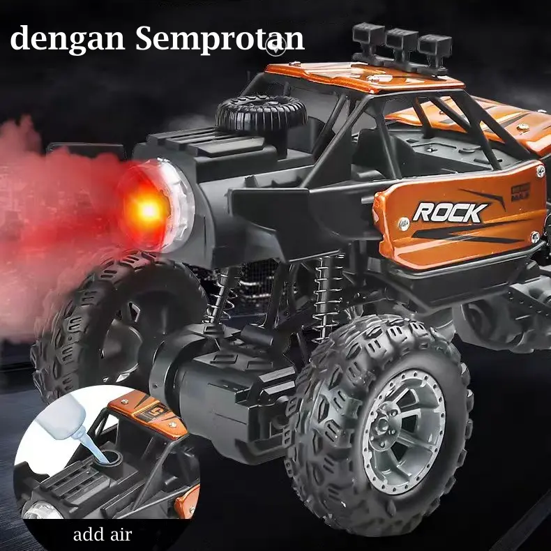 Tokmon Mobil Mainan Anak Laki laki RC Spray Mobil Offroad Alloy ...