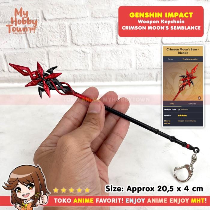 Jual GANTUNGAN KUNCI SENJATA GENSHIN IMPACT CRIMSON MOON'S SEMBLANCE ...