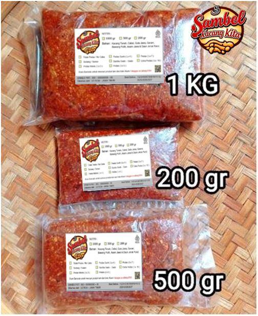 1 Kg Sambel Pecel Madiun (Sangrai) - Cap Sambel Kacang Kita Manis ...