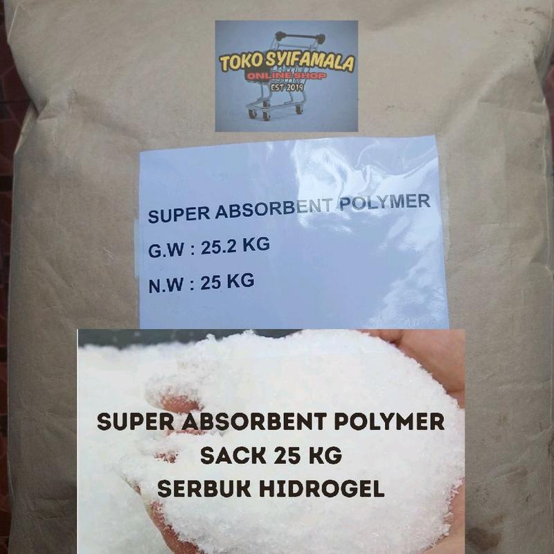 Super Absorbent Polymer 25 kg - Shop | Tokopedia