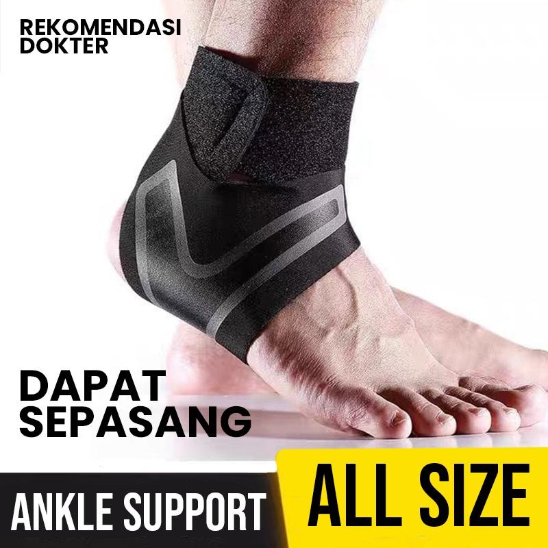 Ankle Support | Pelindung Engkel Kaki | Ankle Wrap Brace Adjustable ...
