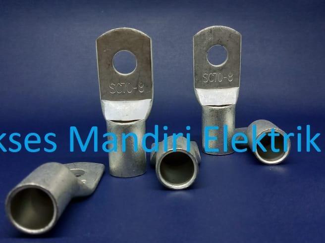 Jual Kabel Skun SC / Skun Kabel SC 70-8 / Cable Lug / Scun Cable 70-8mm ...
