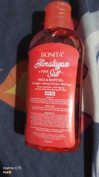 Bonita Himalayan Pink Salt Oil SPF 30 Organic Face & Body Care - TikTok ...
