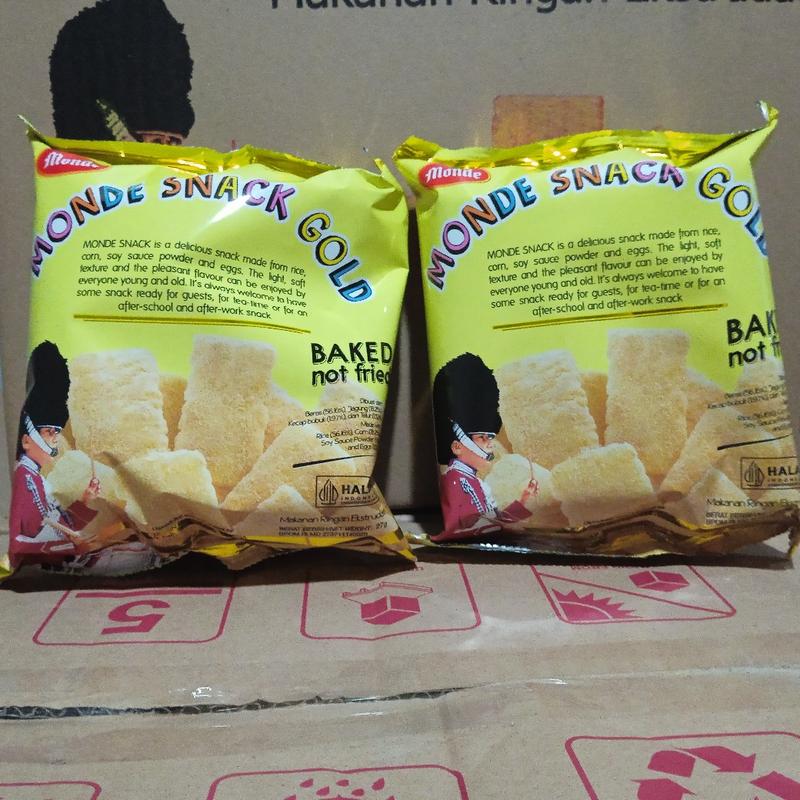 [45pcs] MONDE SNACK GOLD 1 DUS / SNACK MONDE SERENA 1 DUS Gift Cemilan ...