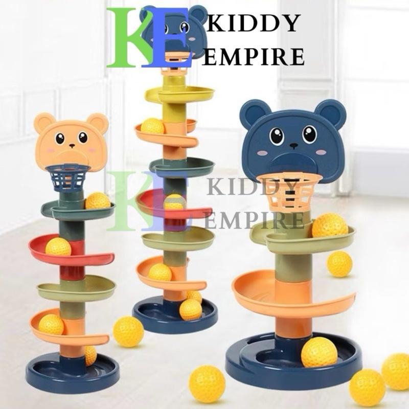 [Kiddy Empire] Multi-tiered (7-tier) Ball Drop and Basketball Game ...