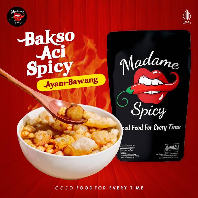 Bakso Aci Spicy Ayam Bawang (Spicy Meatballs with Onion Chicken) By ...