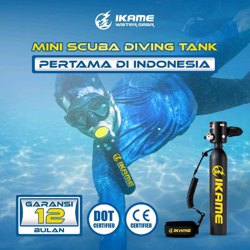 Mini Scuba Diving Tank IKAME - Tabung Selam Oksigen Mini Portable ...