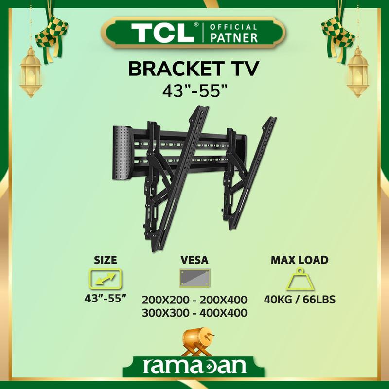 Bracket TV TCL 43" - 55" Bracket Dinding TV TCL - Shop | Tokopedia