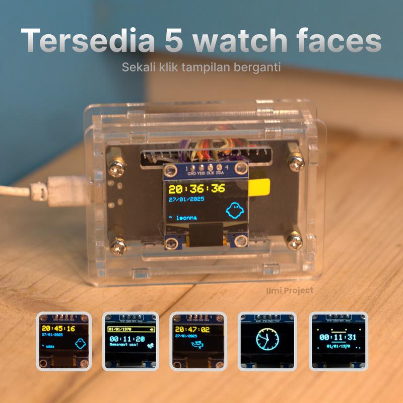 Music Box Akrilik - Jam, Game dan Music Ulang Tahun V4 Bisa Dicustom ...