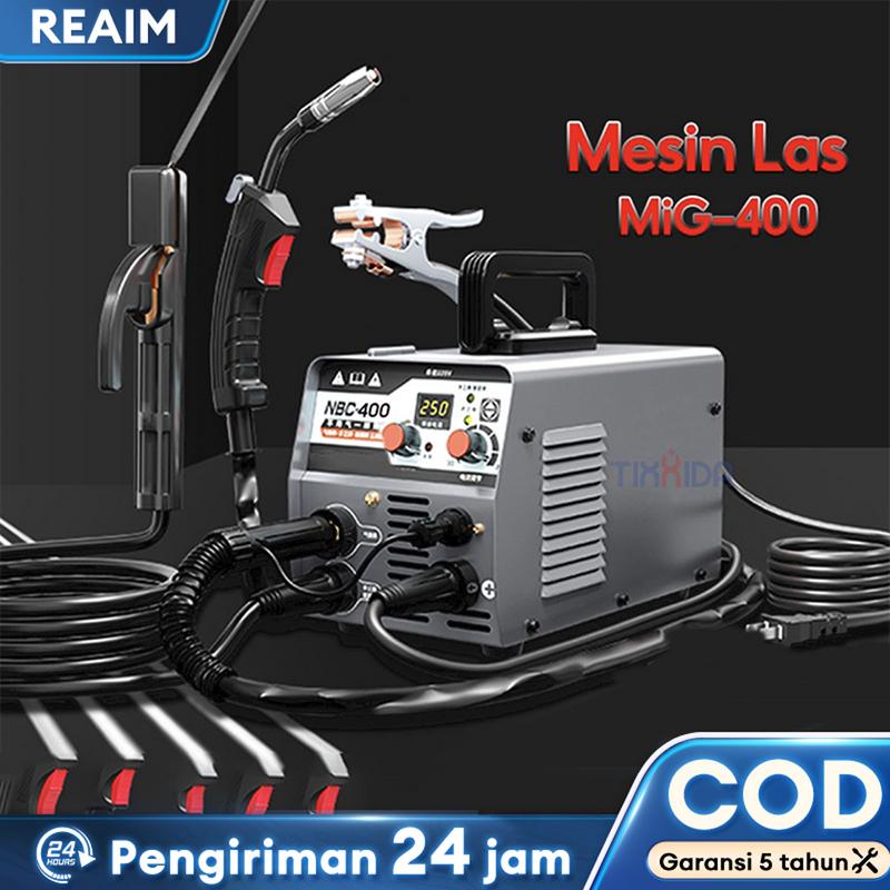 REAIM Mesin Las MIG-400, Mesin Las Listrik, Trafo Las, Welding - Shop ...