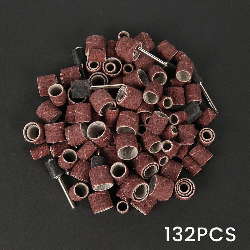 132pcs 120 Grit Sandpaper Sanding Drum with 3mm Shank Mandrels - TikTok ...