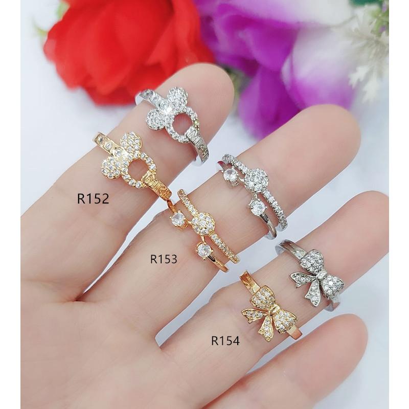 Cincin Xuping Permata Lapisa Emas Perhiasan Fashion R152 153 154 - Shop ...