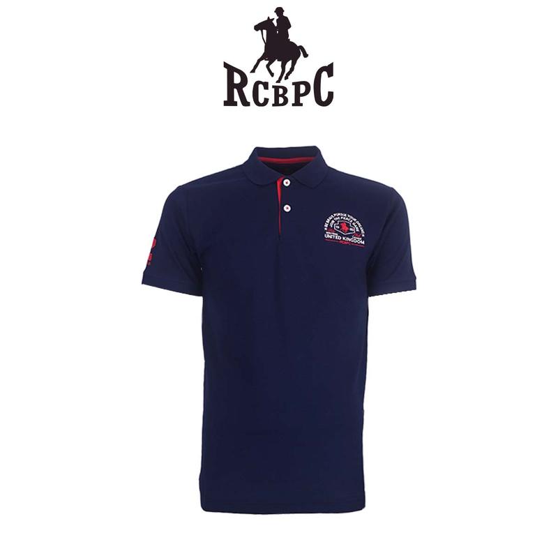 RCBPC Embroidered Men Polo Fashion Dark Blue PMTS50288 - TikTok Shop ...