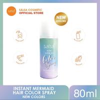 Jual Salsa Semir Rambut Temporal Instant Mermaid Hair Color Spray 80ml ...