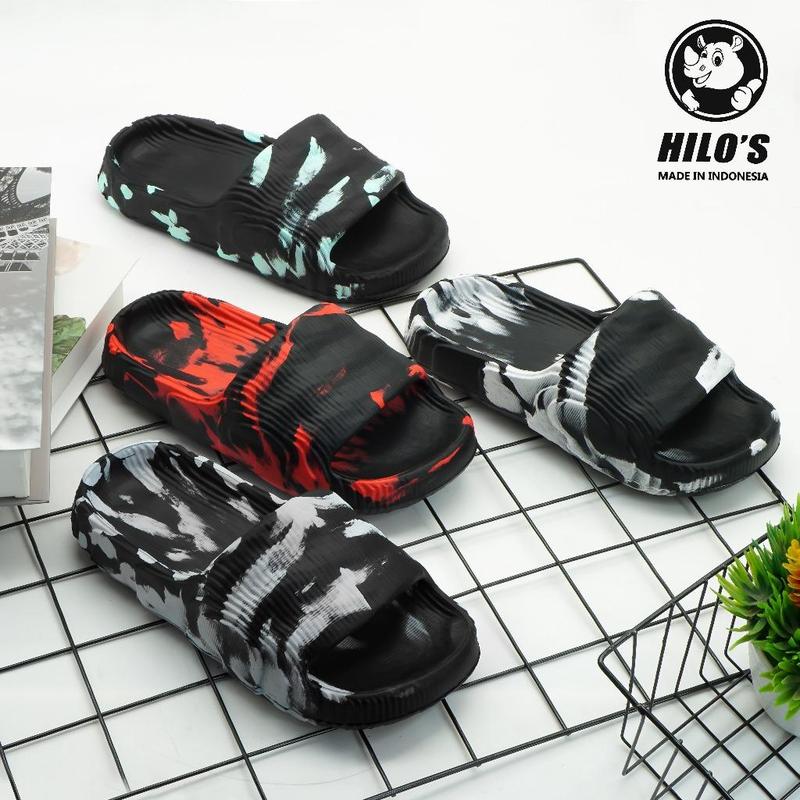 Sandal Slop Pria Polos Slip On Anti Slip Sendal Cowo Slip AJ - Shop ...