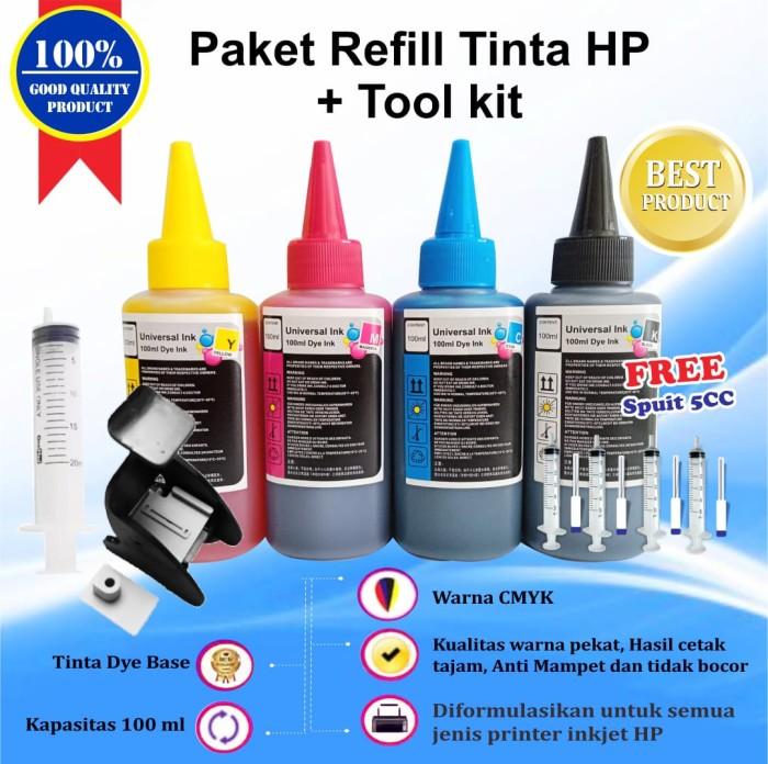 Paket Refill Tinta Printer HP 680 678 682 802 803 703 704 46 - Shop ...
