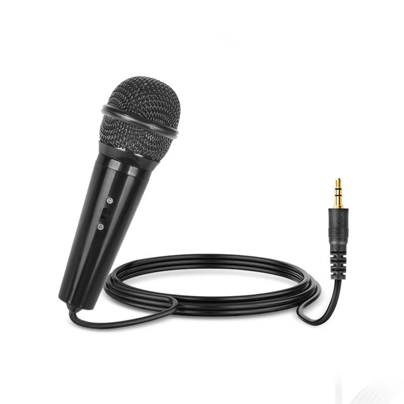 Universal 3.5mm Wired Microphone Dynamic Cardioid Unidirectional ...