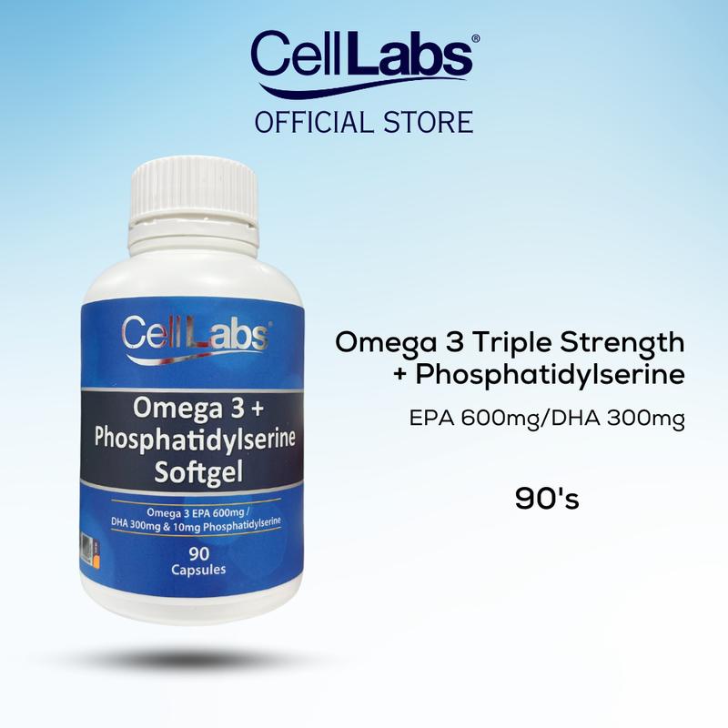 CellLabs Omega 3 Triple Strength 1200mg + Phosphatidylserine - TikTok ...