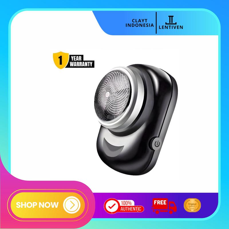 CLAYT LENTIVEN Alat Cukur Elektrik mini pencukur jenggot Kumis - Shop ...