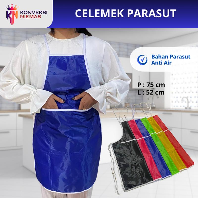 Celemek Apron Anti Air Berbahan Parasit - Shop | Tokopedia